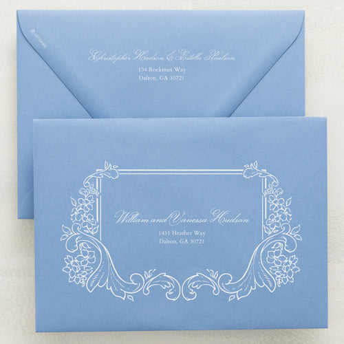 Garden Gate Addressed Envelopes