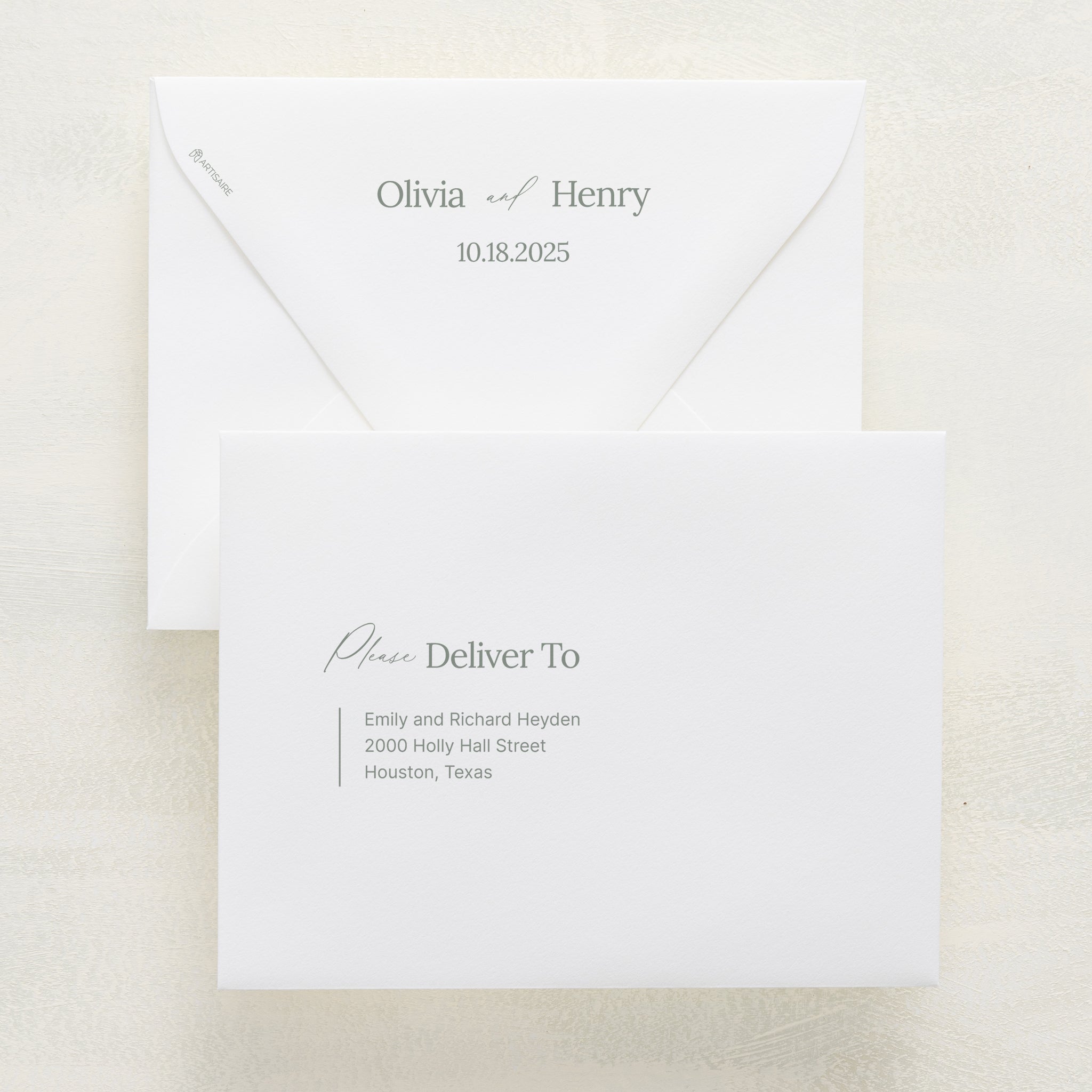 Intention Custom Reply Envelopes