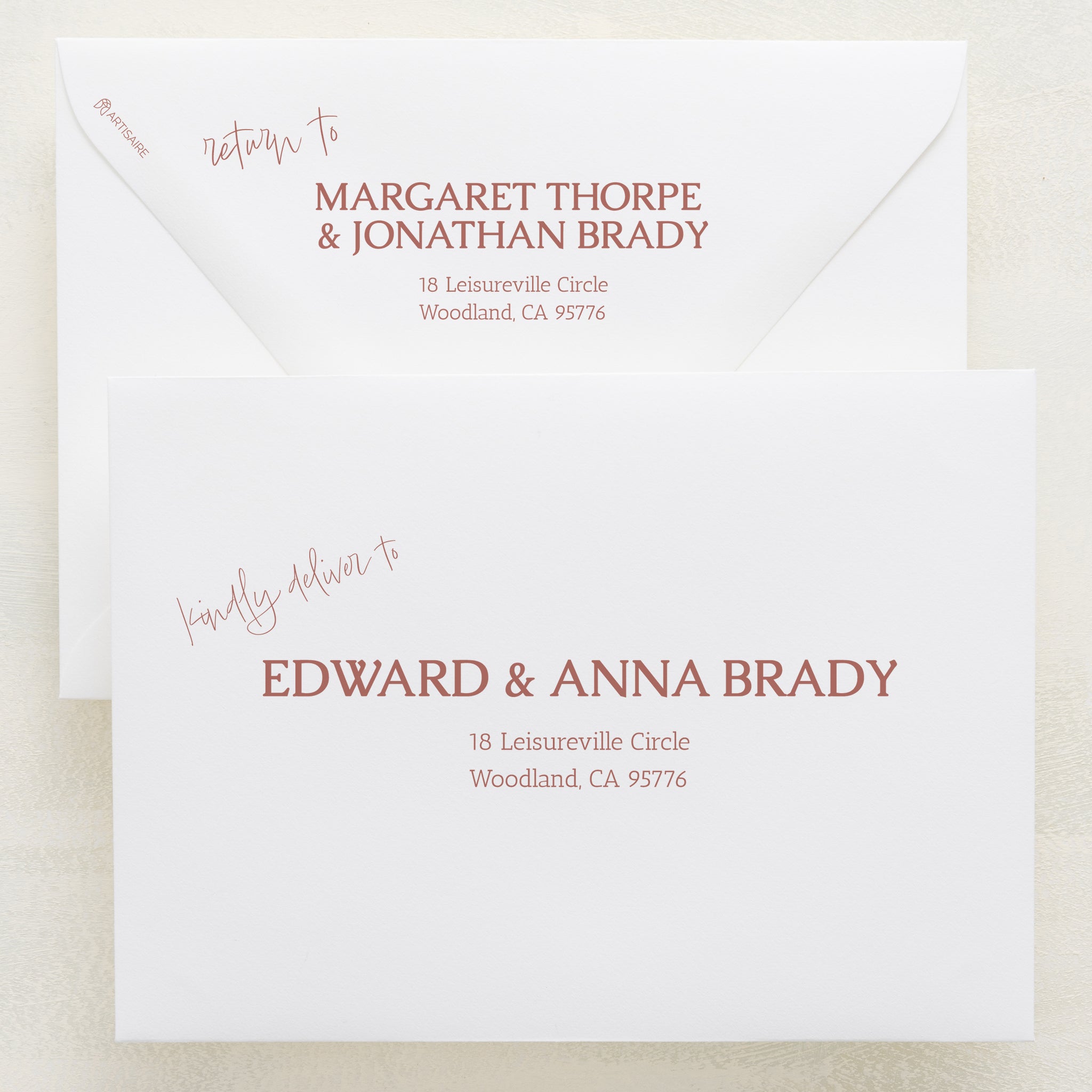 Dearest, Custom Mailing Envelopes
