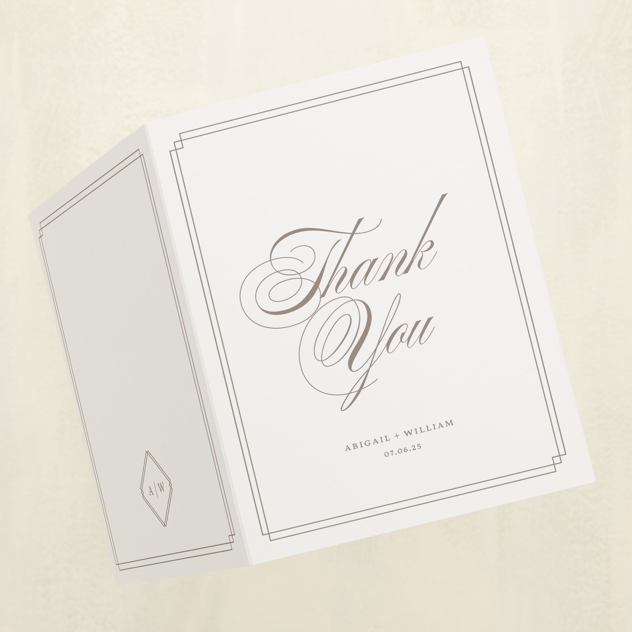 Always Traditional Thank You Card