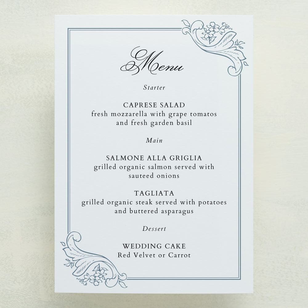 Garden Gate Menu