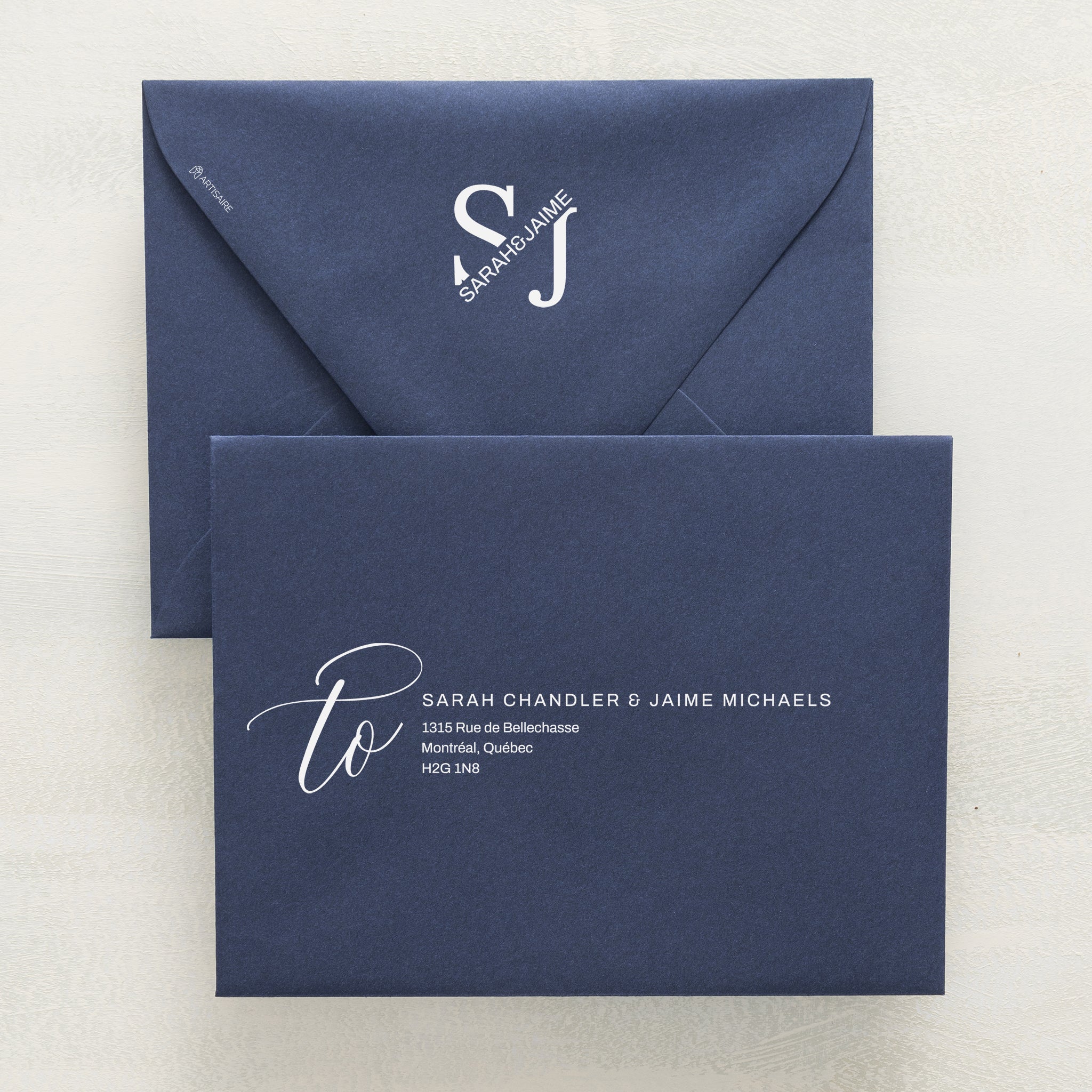 Blossom Custom Reply Envelopes
