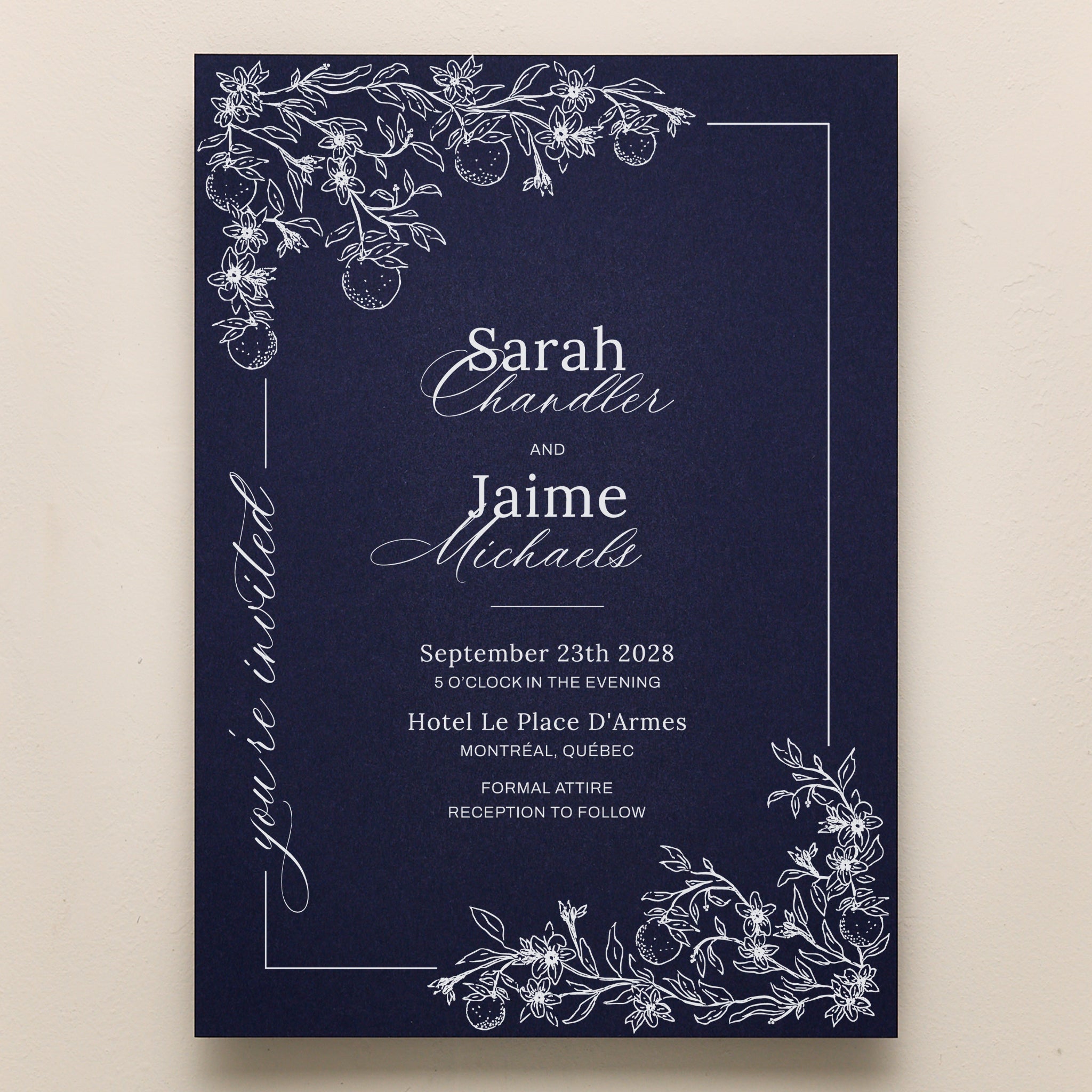 Blossom Wedding Invitations