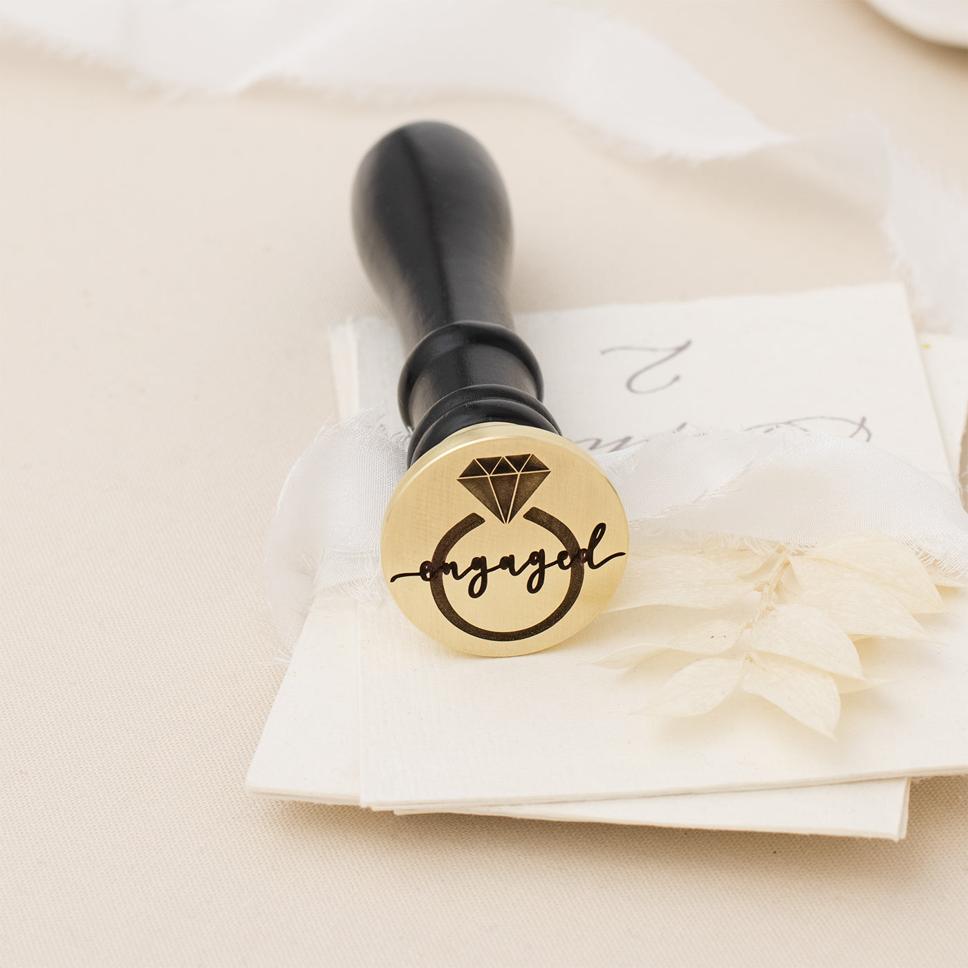 Engaged 3D Wax Stamp | ARTISAIRE