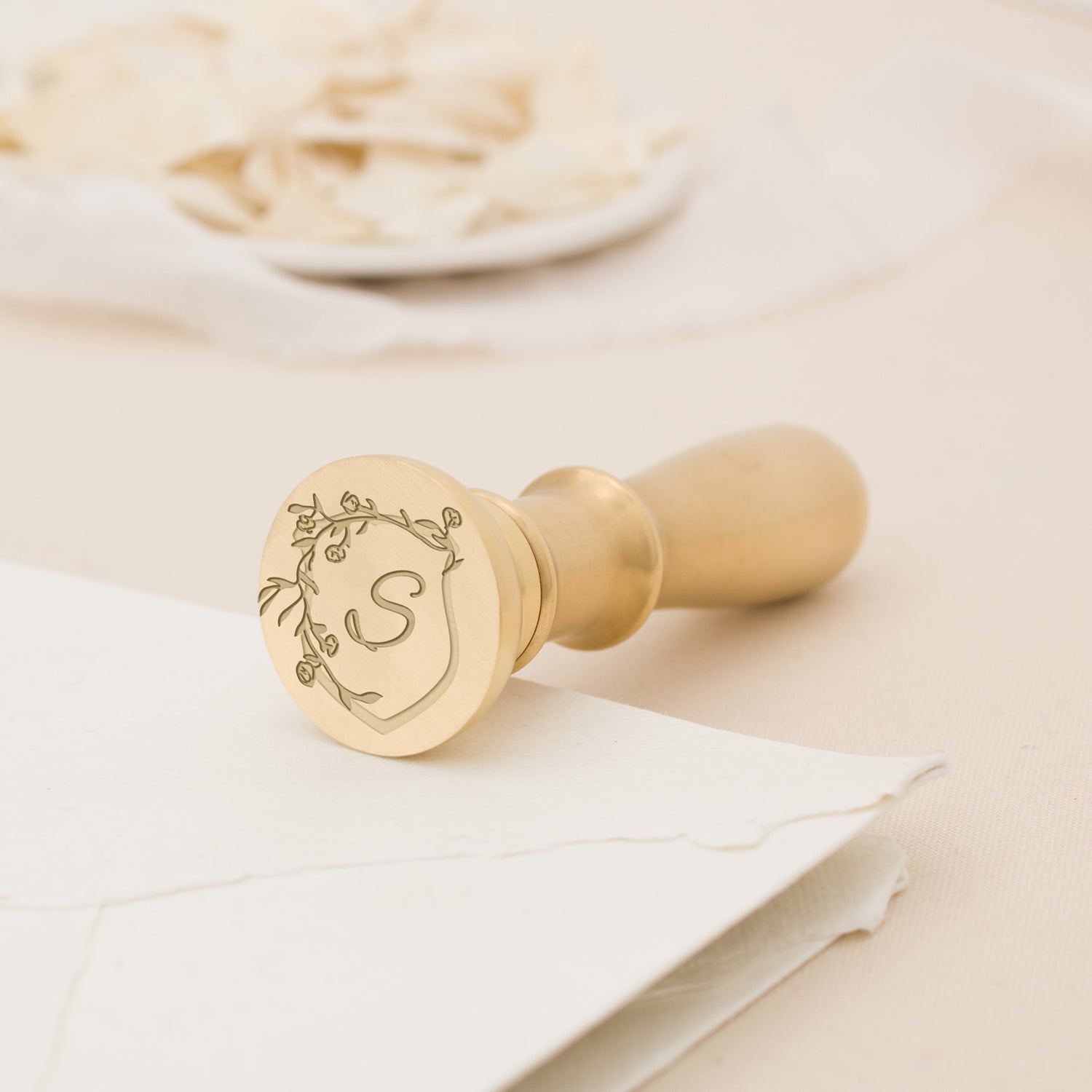 Arcadia Single Initial Wax Stamp | Artisaire